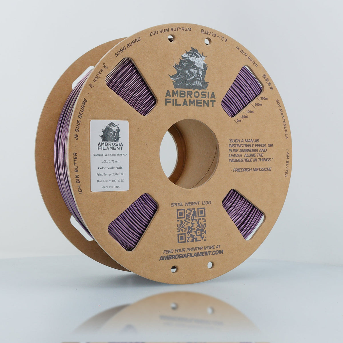 AMBROSIA Dolos Color Shifting ASA - 1KG Bambu AMS Friendly – MandalaRoseWorks