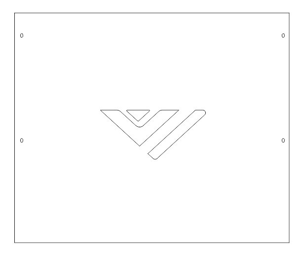 VZBot 235 Back Electronic Panel – MandalaRoseWorks