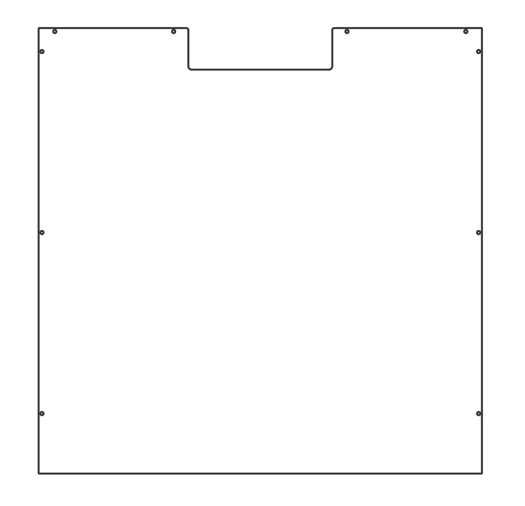 SV08 Back Panel - Voron Style – MandalaRoseWorks