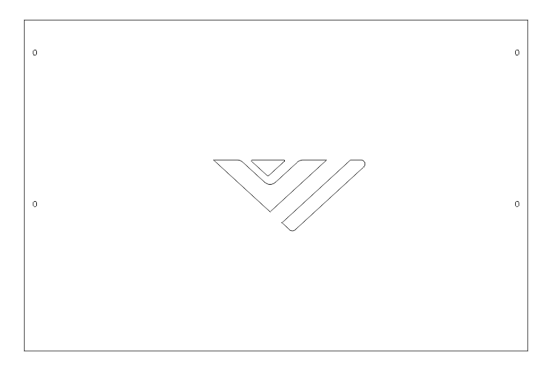 VZBot 235 Top Cover Panel – MandalaRoseWorks