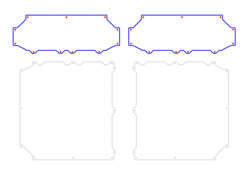 RatRig 3.1 V2 - Split Side Panels - Upper Panel – MandalaRoseWorks